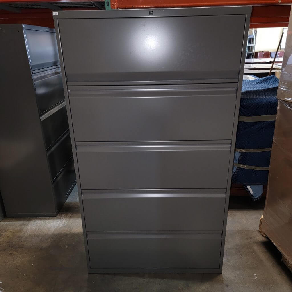 Knoll 36” 5 high lateral file - Houston Office Solutions